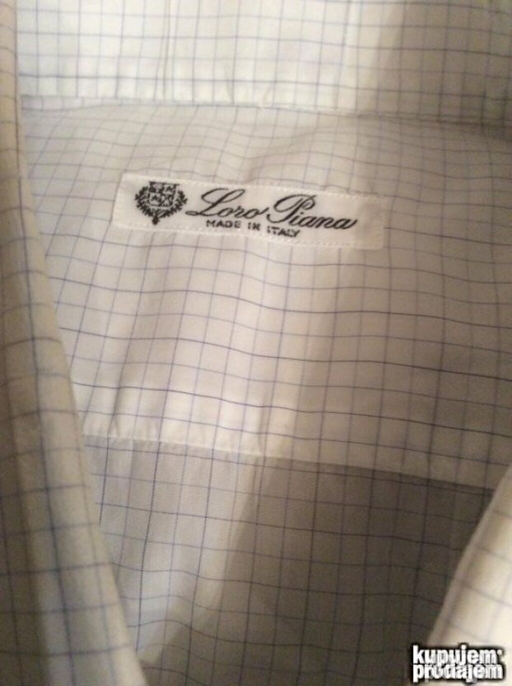 Original Loro Piana kosulja od 1000€ 100% super extra fine cotton
