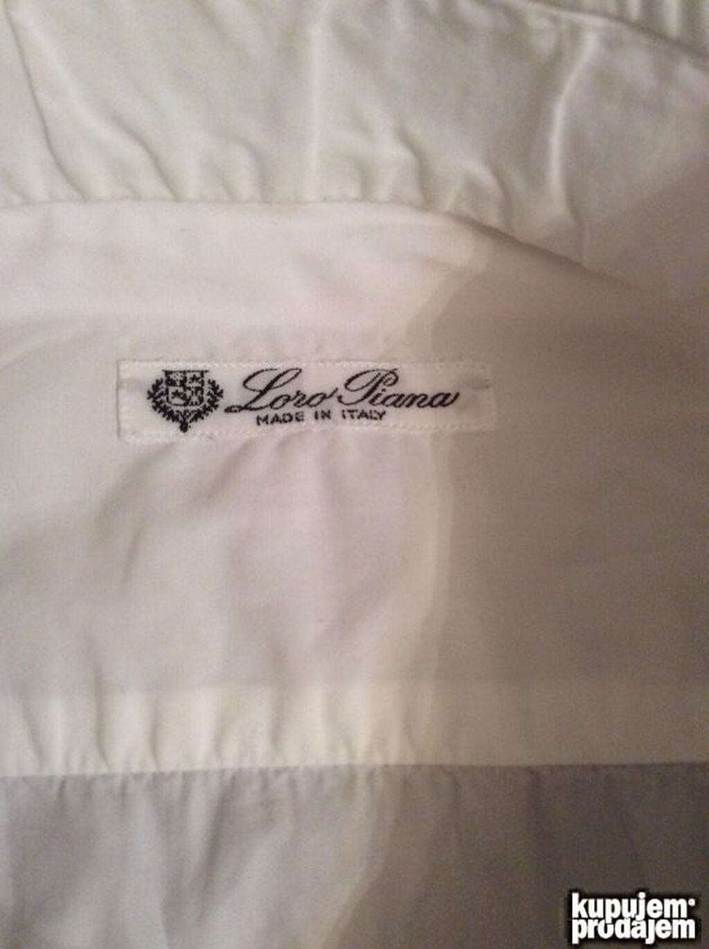 Original Loro Piana kosulja 41 100% super extra fine cotton Made in