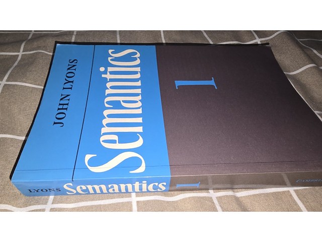 John Lyons - Semantics 1