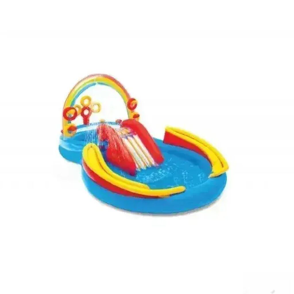Intex Dečji bazen 2.97 x 1.93 x 1.35m Rainbow Ring Play Center Bazeni