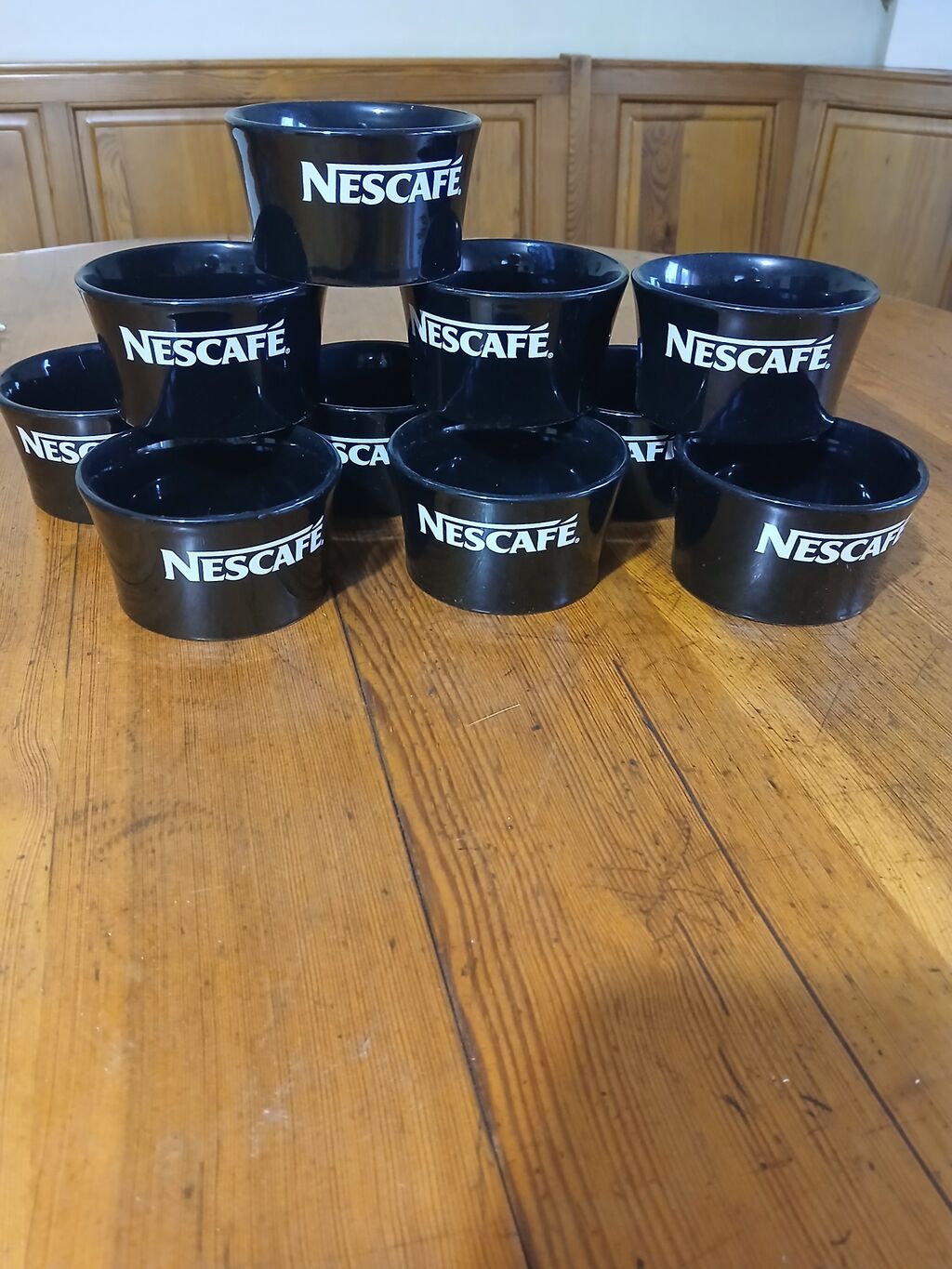 NESCAFÉ crne činijice – set od 6 komada. - Originalne NESCAFÉ