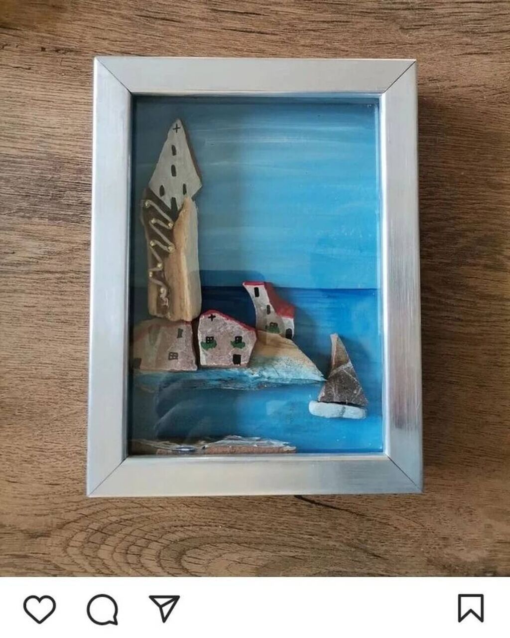 Slika, 25 x 25 cm, Novo