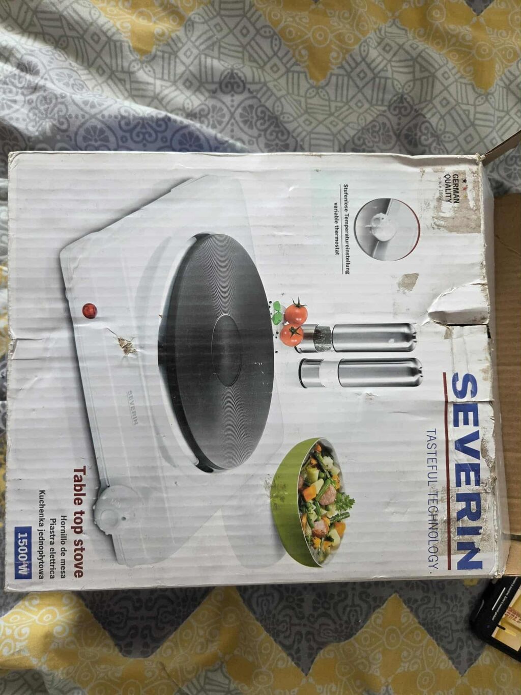 SEVERIN prenosna električna ploča za kuvanje – Table Top Stove -