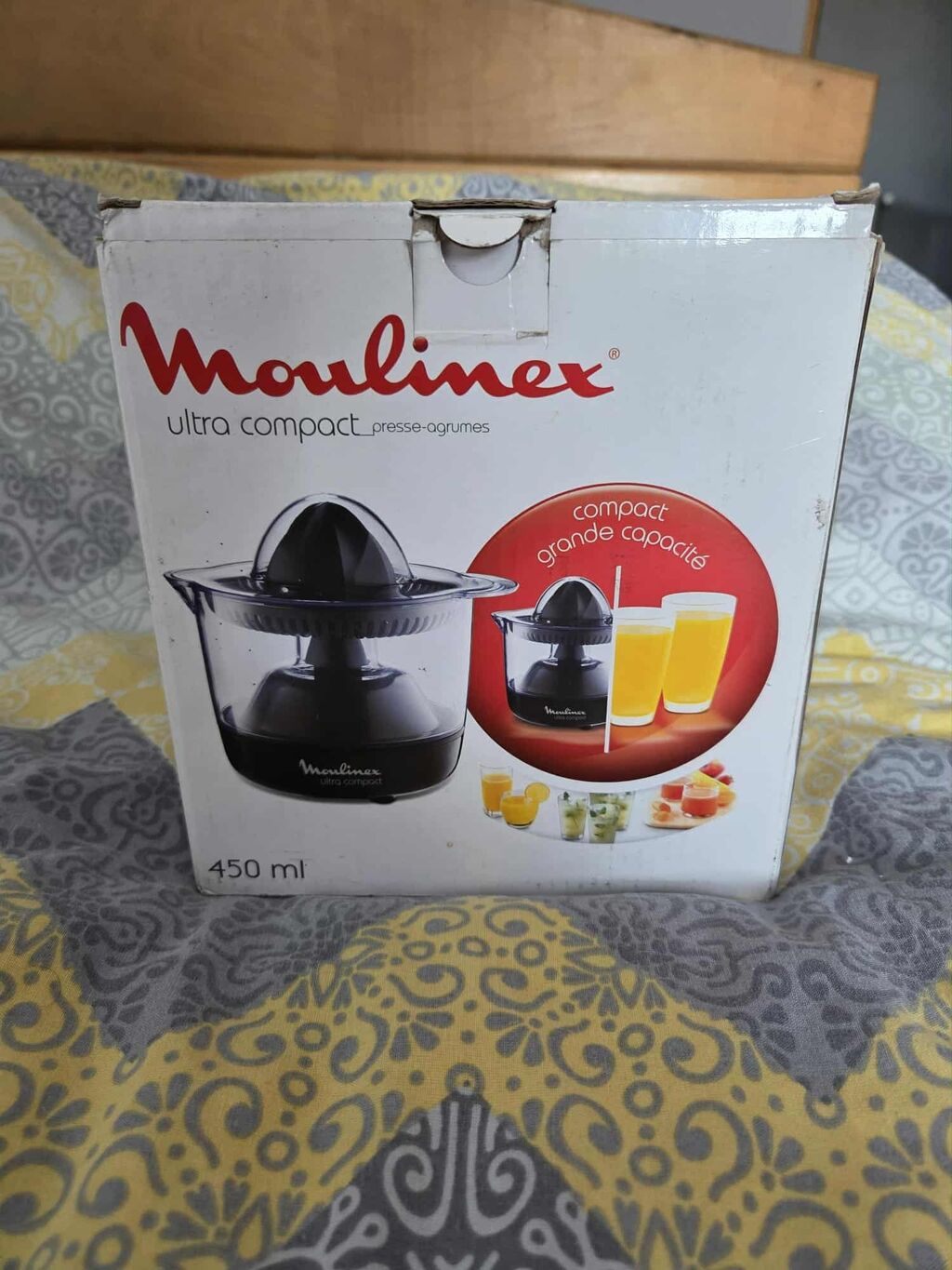 Moulinex Ultra Compact – električni cediljka za citruse - Kompaktan