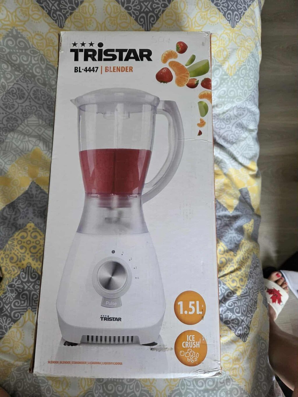Tristar BL-4447 blender - Zapremina bokala: 1,5 L - Plastični bokal