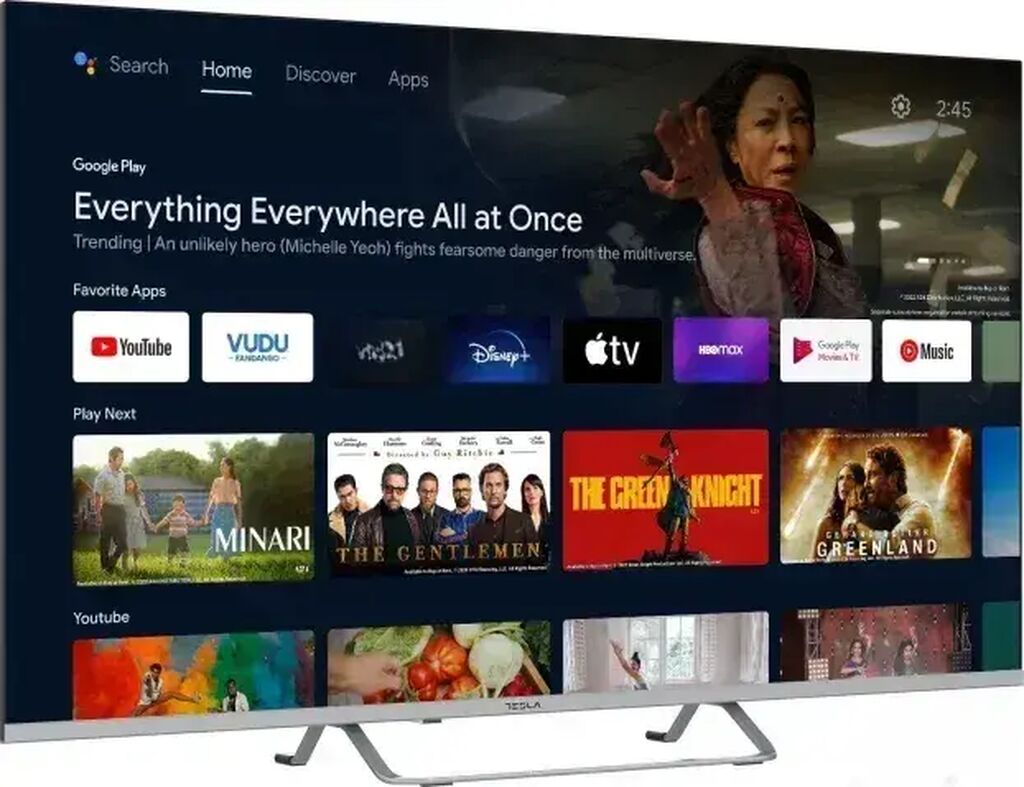 Tehničke specifikacije: Rezolucija UHD, Smart OS Android TV 11, Boja