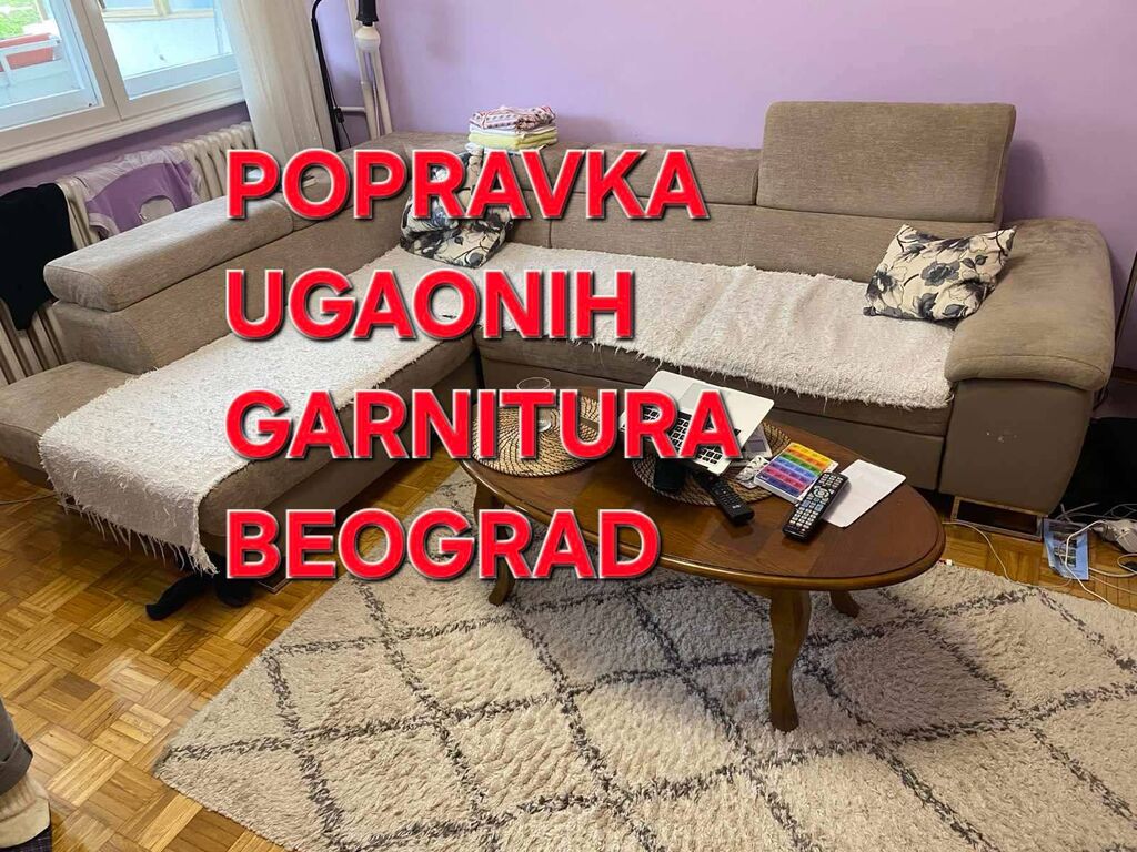 Popravka ugaonih garnitura – Beograd - Stručno servisiranje svih
