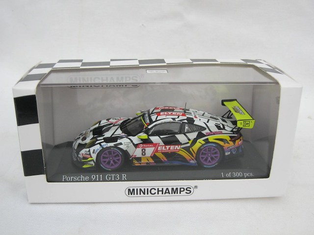 1:43 minichamps porsche 911 GT3 R