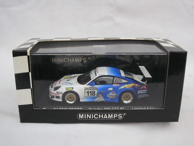 1:43 minichamps porsche 911 GT3 RS