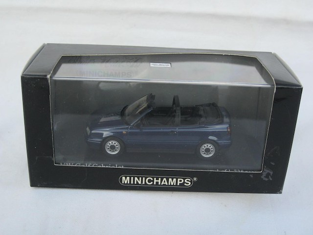 1:43 minichamps VW golf 3 cabriolet