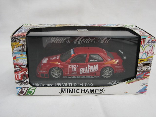 1:43 minichamps alfa romeo 155 DTM