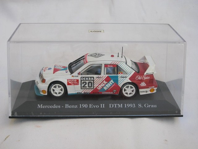 1:43 minichamps mercedes 190E DTM