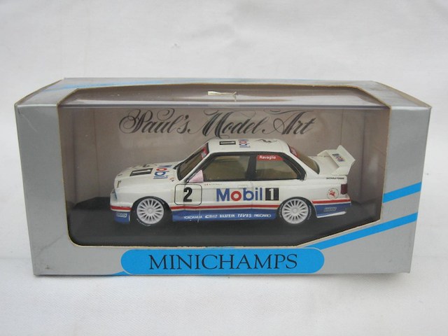 1:43 minichamps BMW M3 E30 DTM
