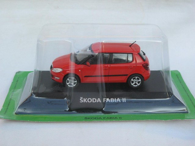 1:43 DeAgostini škoda fabia II