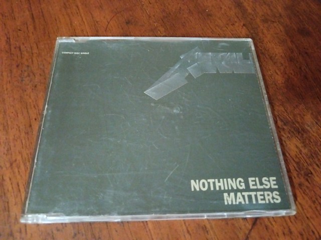 Metallica-Nothing else matters (cd maxi)