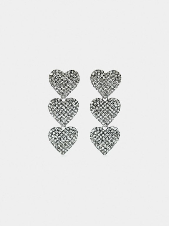 MAXI EARRINGS WITH HEARTS