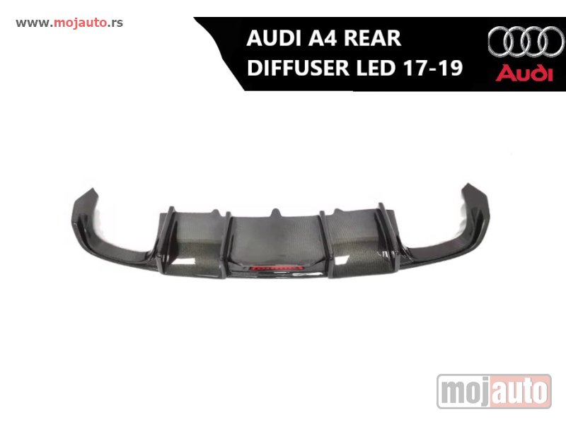 Audi A4 zadnji difuzor LED 17-19