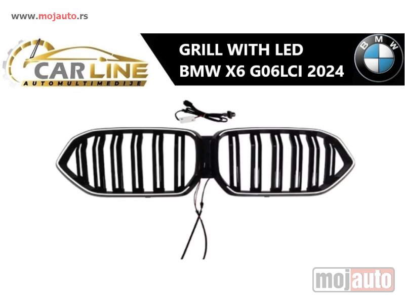 BMW X6 G06 LCI LED PREDNJI GRILL 2024