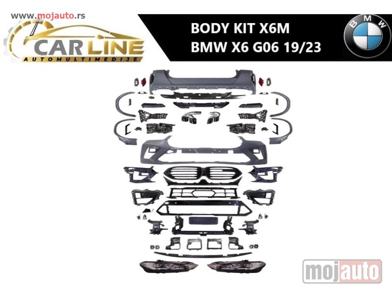 BMW X6 G06 X6M U LCI BODY KIT 19-23