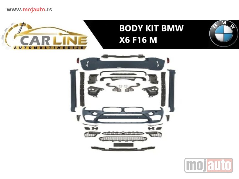 BMW X6 F16 M BODY KIT 14-19