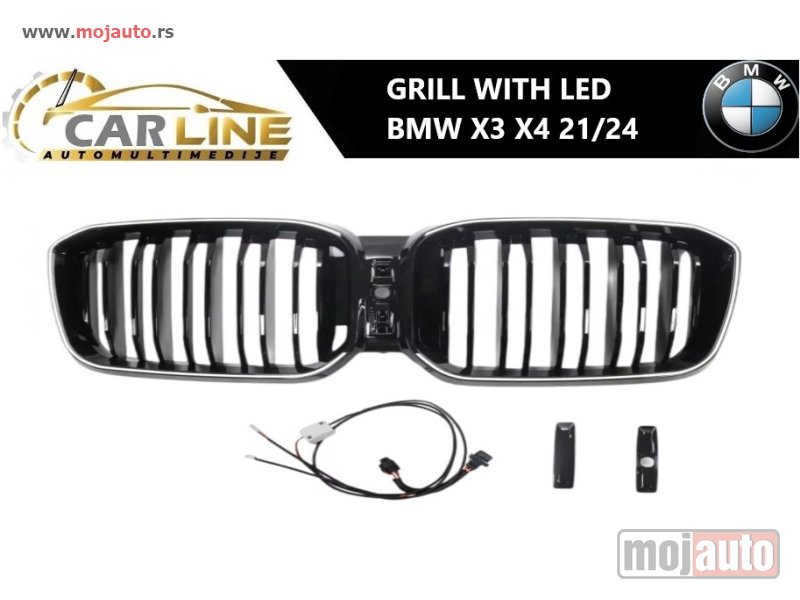BMW X4 G02 X3 G01 LED PREDNJI GRILL 21-24