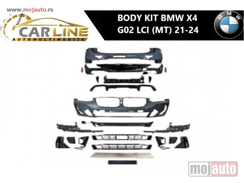 BMW X4 G02 LCI MT BODY KIT 21-24