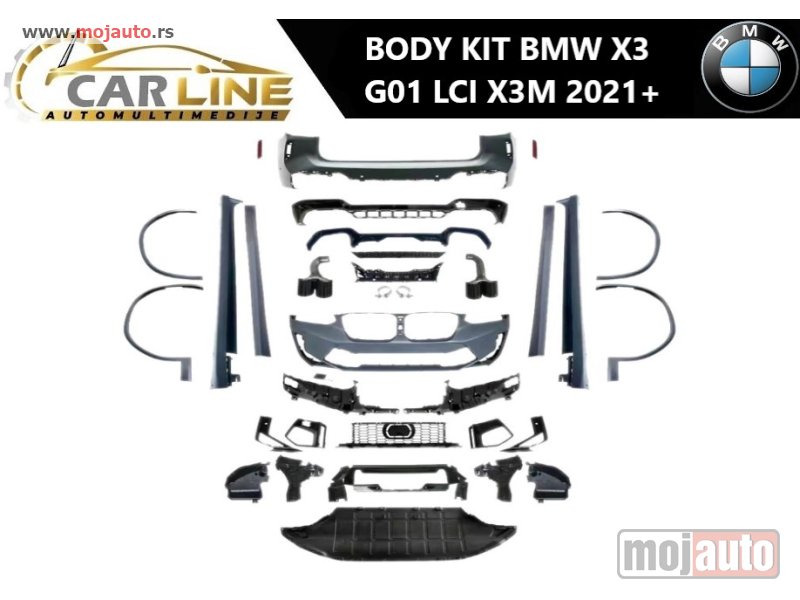 BMW X3 G01 X3M LCI BODY KIT 2021+