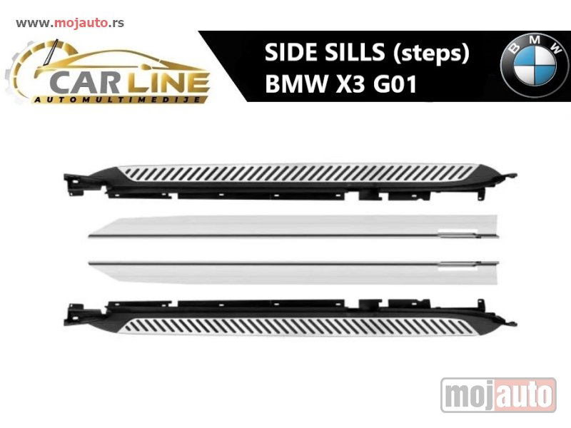 BMW X3 G01 PRAGOVI SET 18-22