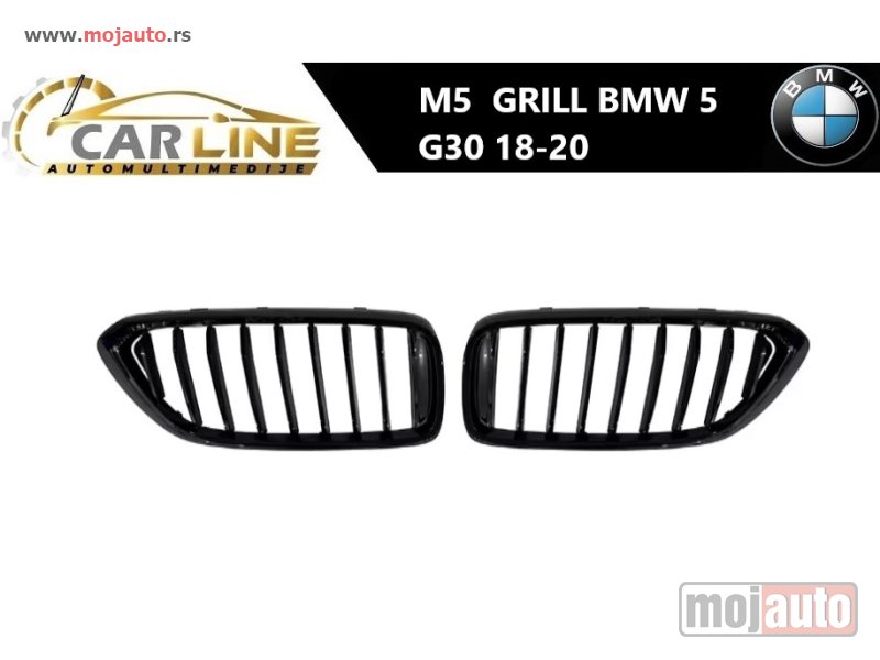 BMW 5 G30 M5 PREDNJI GRILL 18-20