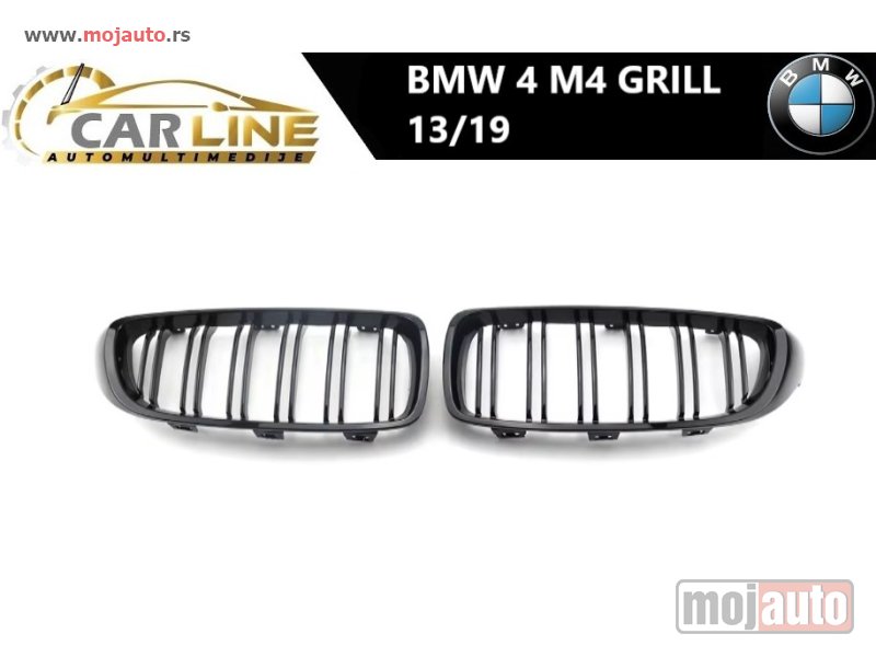 BMW 4 F32 M4 PREDNJI GRILL 13-19