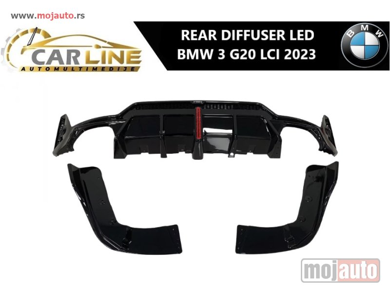 BMW 3 G20 LCI LED ZADNJI DIFUZOR 2023