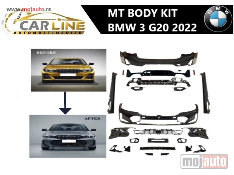 BMW 3 G20 MT BODY KIT 2022