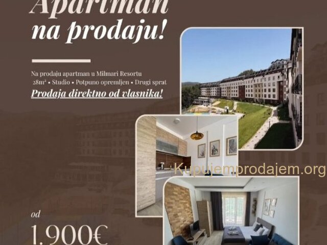 Na prodaju apartman u srcu Kopaonika-Milmari Resort