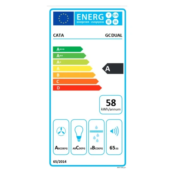 CATA aspirator GC DUAL 45 BK