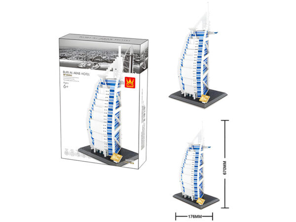 3d puzle Burdž Kalifa