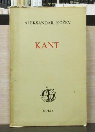 KANT – ALEKSANDAR KOŽEV