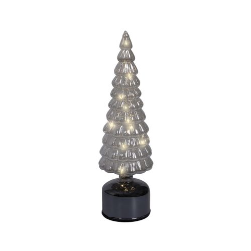 Novogodišnja dekoracija - LED ROTATING TREE 35cm 489834 - Grey - KMG