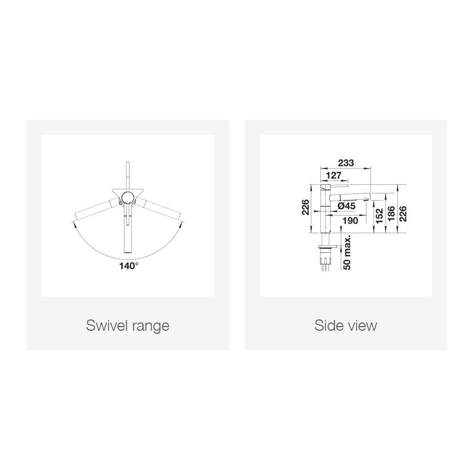 Blanco slavina ALTA-S II 527550