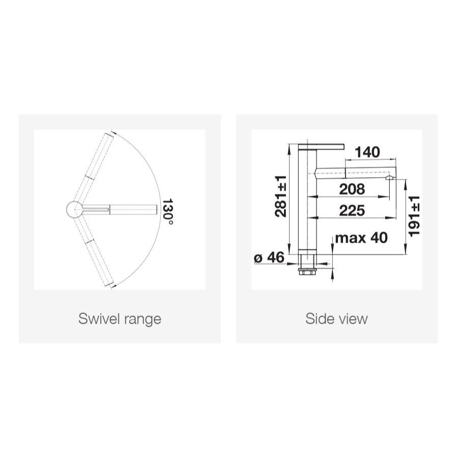 Blanco slavina LINEE-S 518441