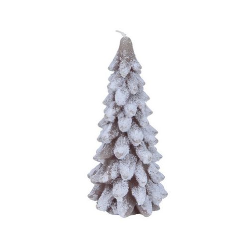 Novogodišnja dekoracija - CANDLE SNOW TREE 20cm 215820 - Light Brown - KMG