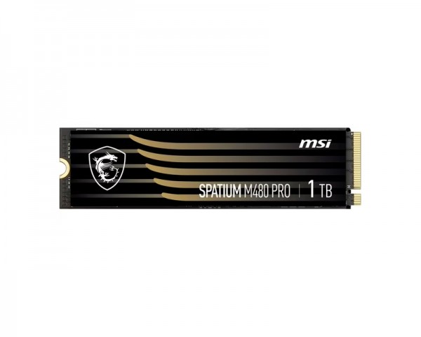 MSI 1TB SSD NVMe M.2 Spatium M480 PRO PCIe 4.0