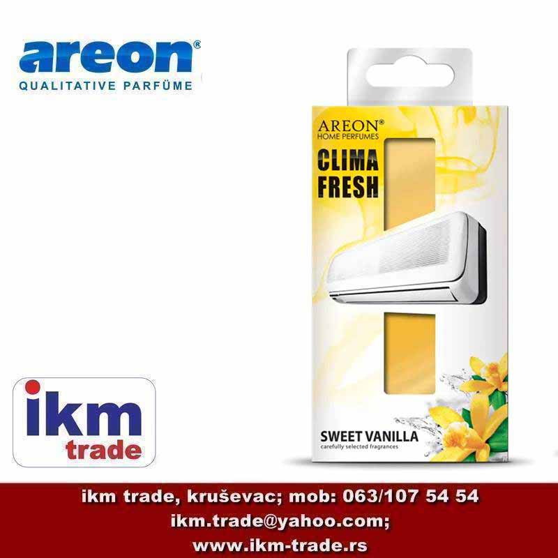 AREON CLIMA FRESH – SWEET VANILLA – osveživač klime