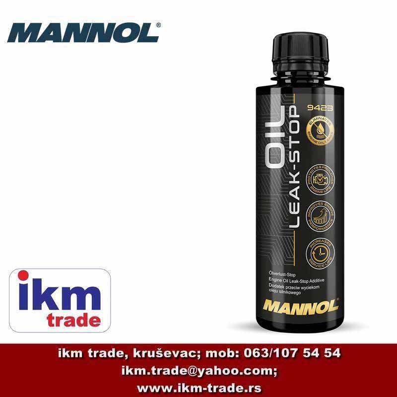 MANNOL OIL LEAK – STOP 9423 – aditiv protiv curenja ulja iz motora 250ml