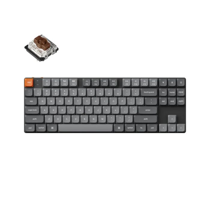 Tastatura Keychron K1M-A3 80% Brown Switch - Black
