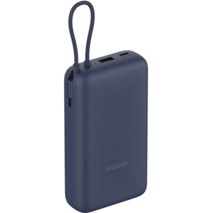 Power Bank Xiaomi 20.000mAh 33W (Integrated Cable) Blue