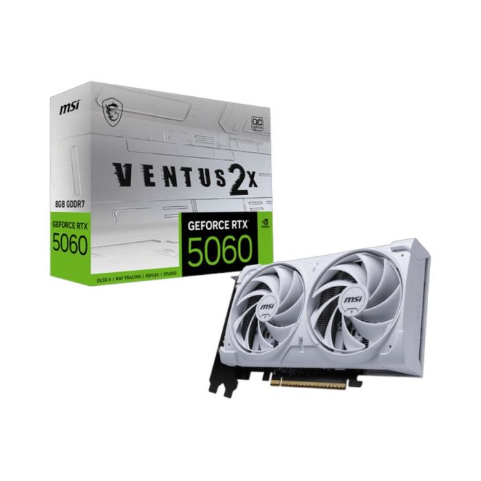 Grafička kartica MSI GeForce RTX 5060 8GB VENTUS 2X OC White