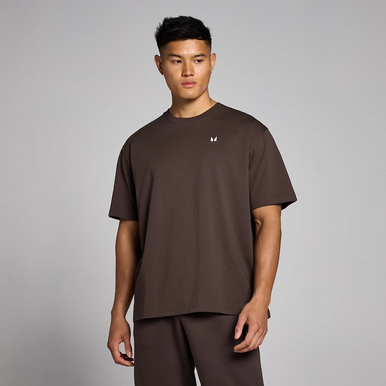 MP Men's Rest Day Oversized T-Shirt − muška majica − čokolada