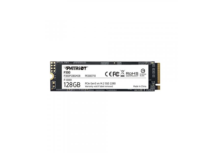 PATRIOT M.2 NVME 128GB PATRIOT P300 1600MBS/600MBS P300P128GM28