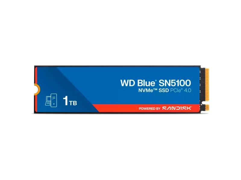 WD BLUE SN5100 1TB M.2 2280 PCIE GEN4 X4 NVME QLC 3D