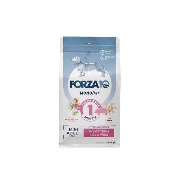 FORZA 10 MONO MINI ADULT SVINJA I KROMPIR 1.5kg
FORZA 10 MONO MINI ADULT SVINJA I KROMPIR 1.5kg